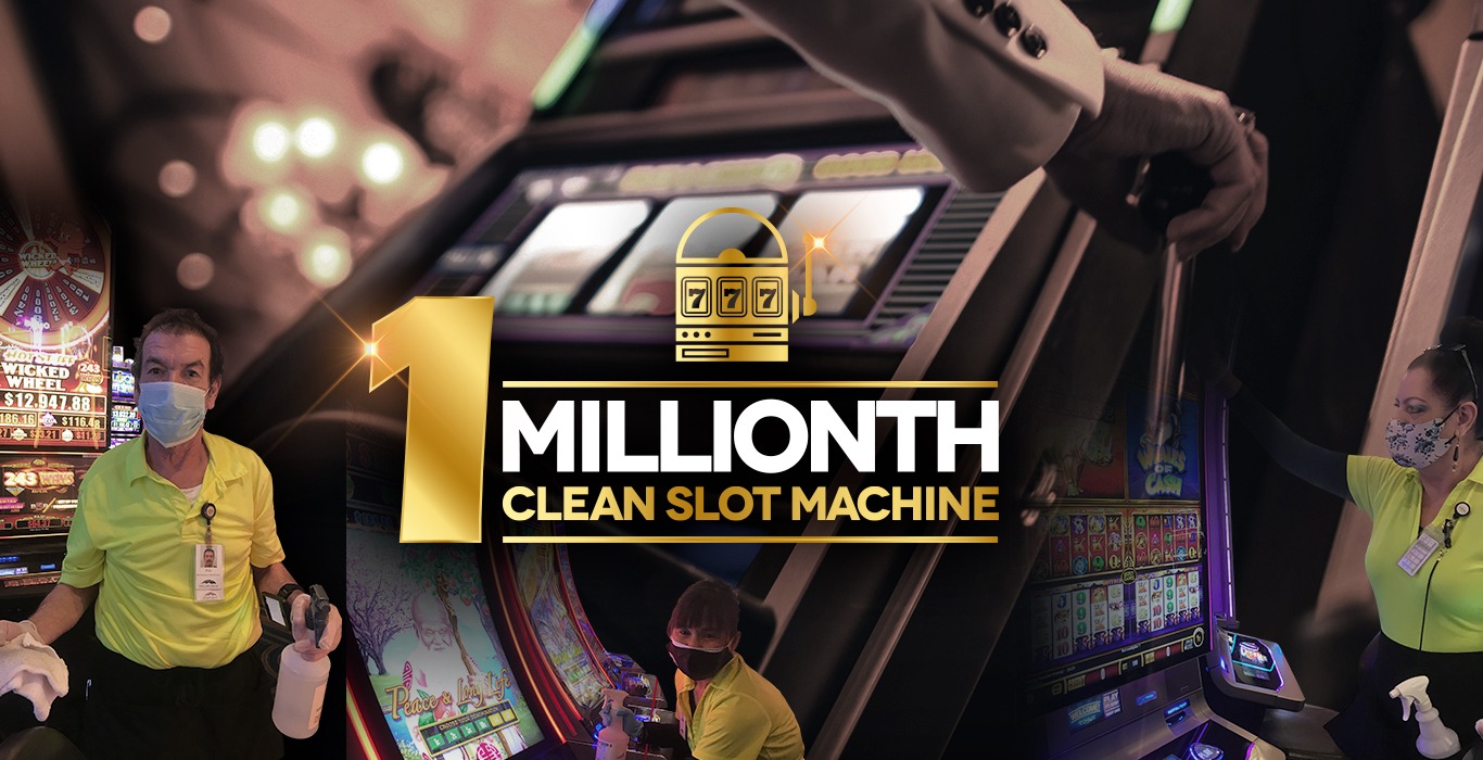 1 Millionth Clean Slot Machine - Rolling Hills Casino