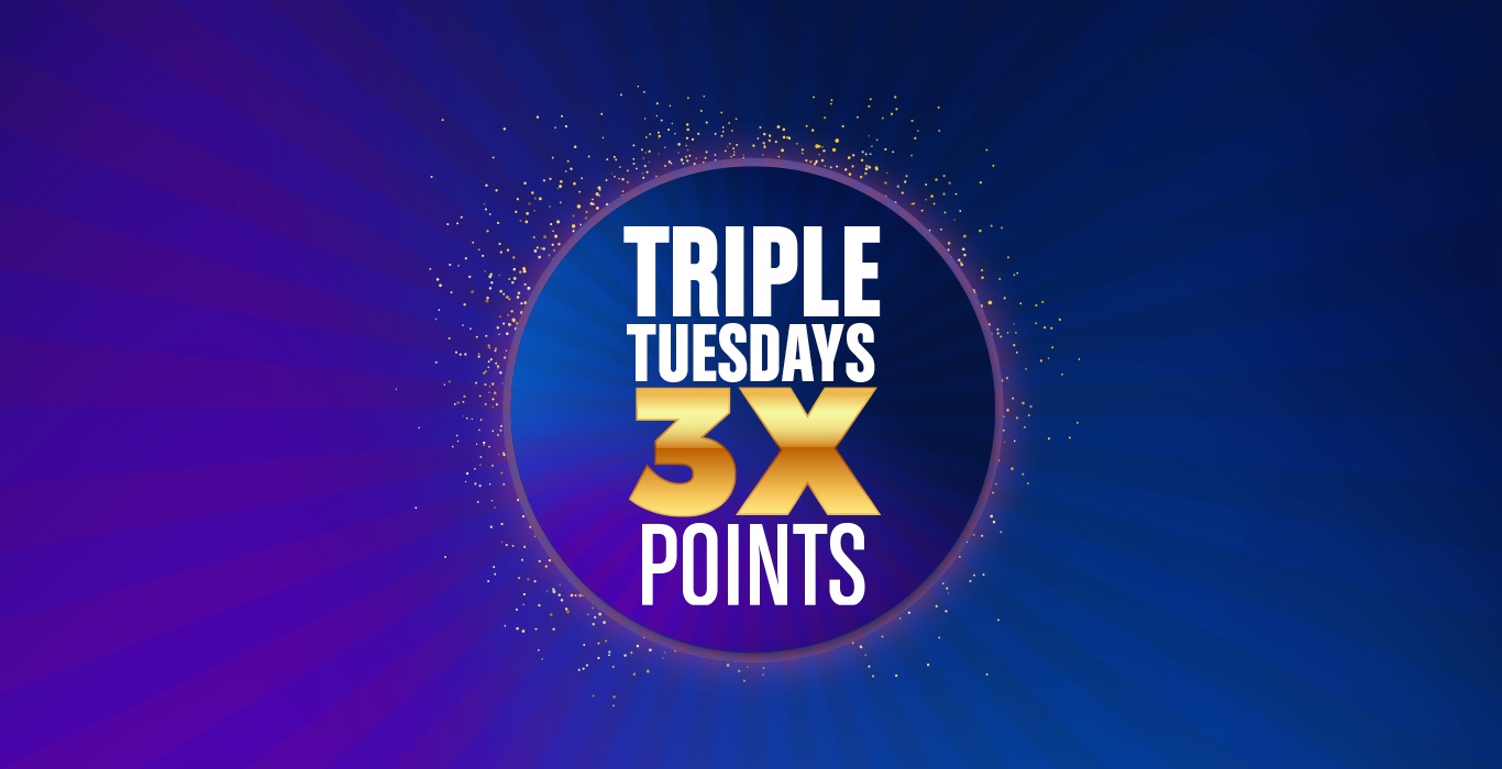 Triple Point Tuesdays - Rolling Hills Casino