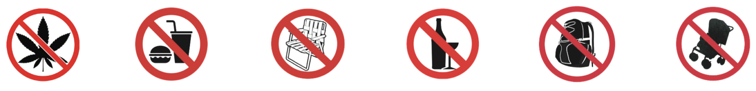 Obsidian Spirits Amphitheater Guidelines - Rolling Hills Casino